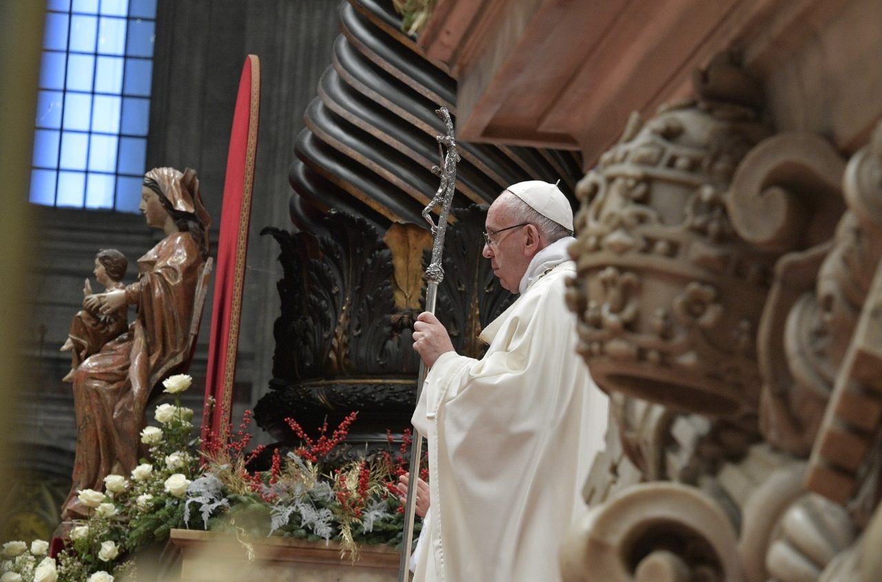 Popes Homily For New Years Day Mass 2018 Full Text Vatican News